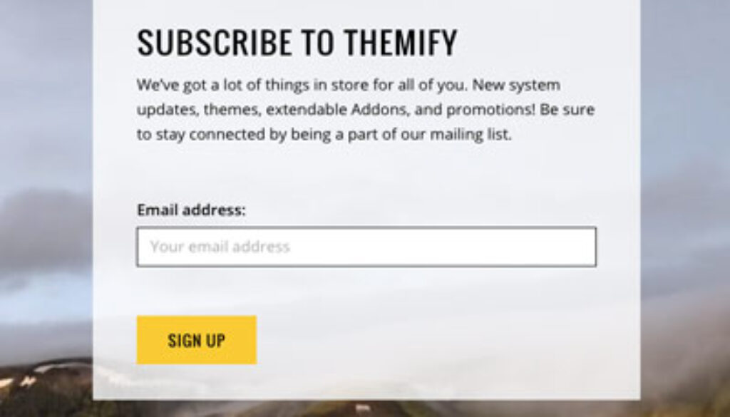 fullscreen – Landing