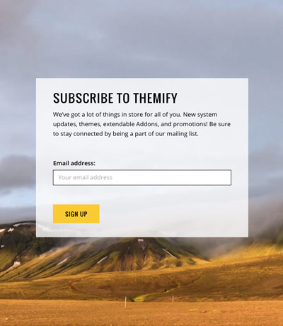 fullscreen – Landing